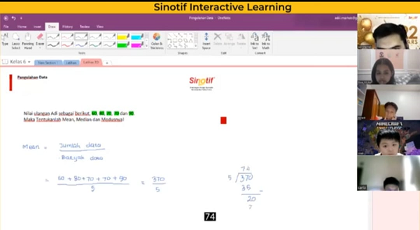 Mudahnya Belajar Matematika Fisika Kimia di Bimbel Live Interaktif Sinotif | Achi Hartoyo